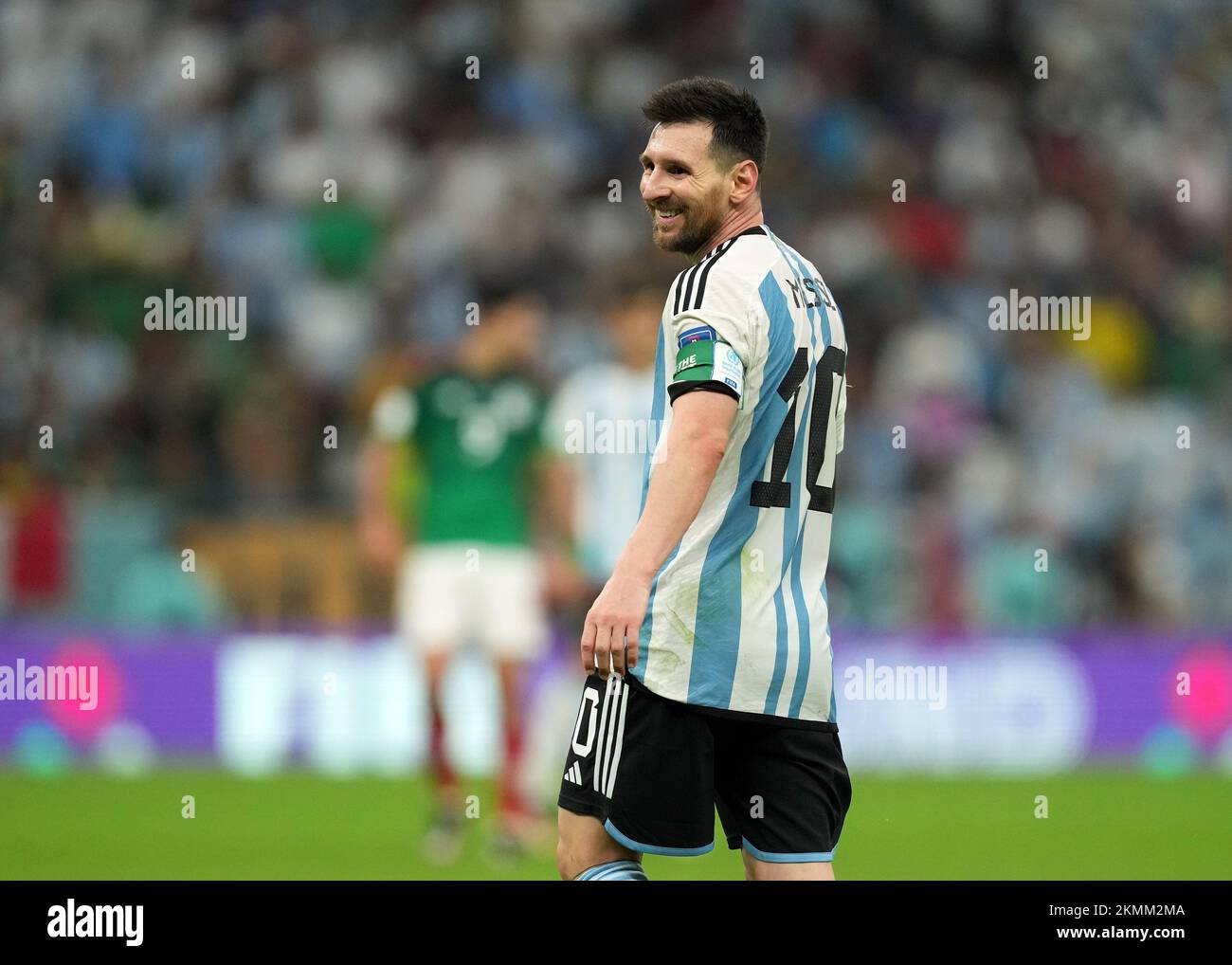 Argentina's Lionel Messi during the FIFA World Cup Group C match at the ...