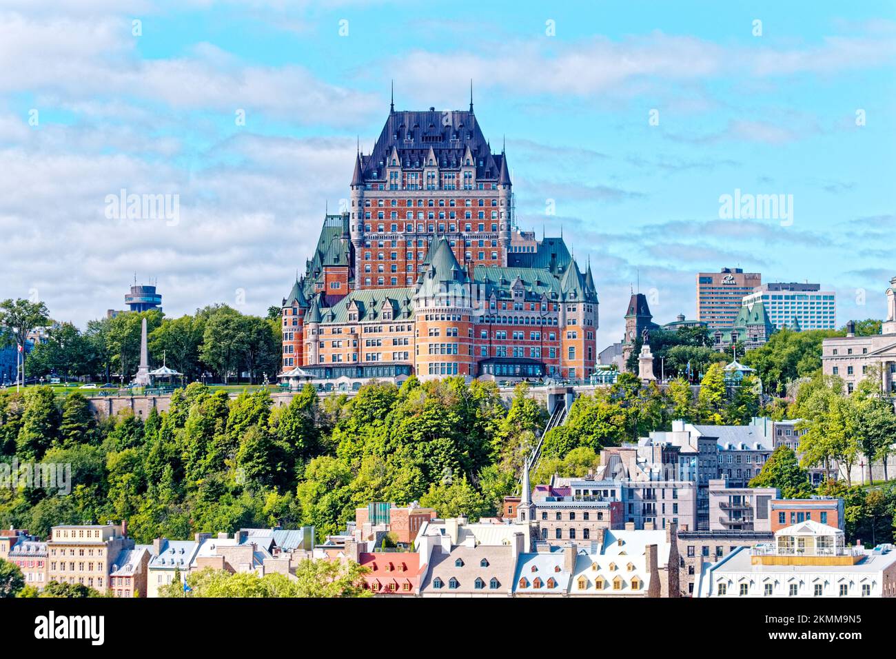 QUEBEC CITY, CANADA - September 5, 2022: Quebec City is known for its ...