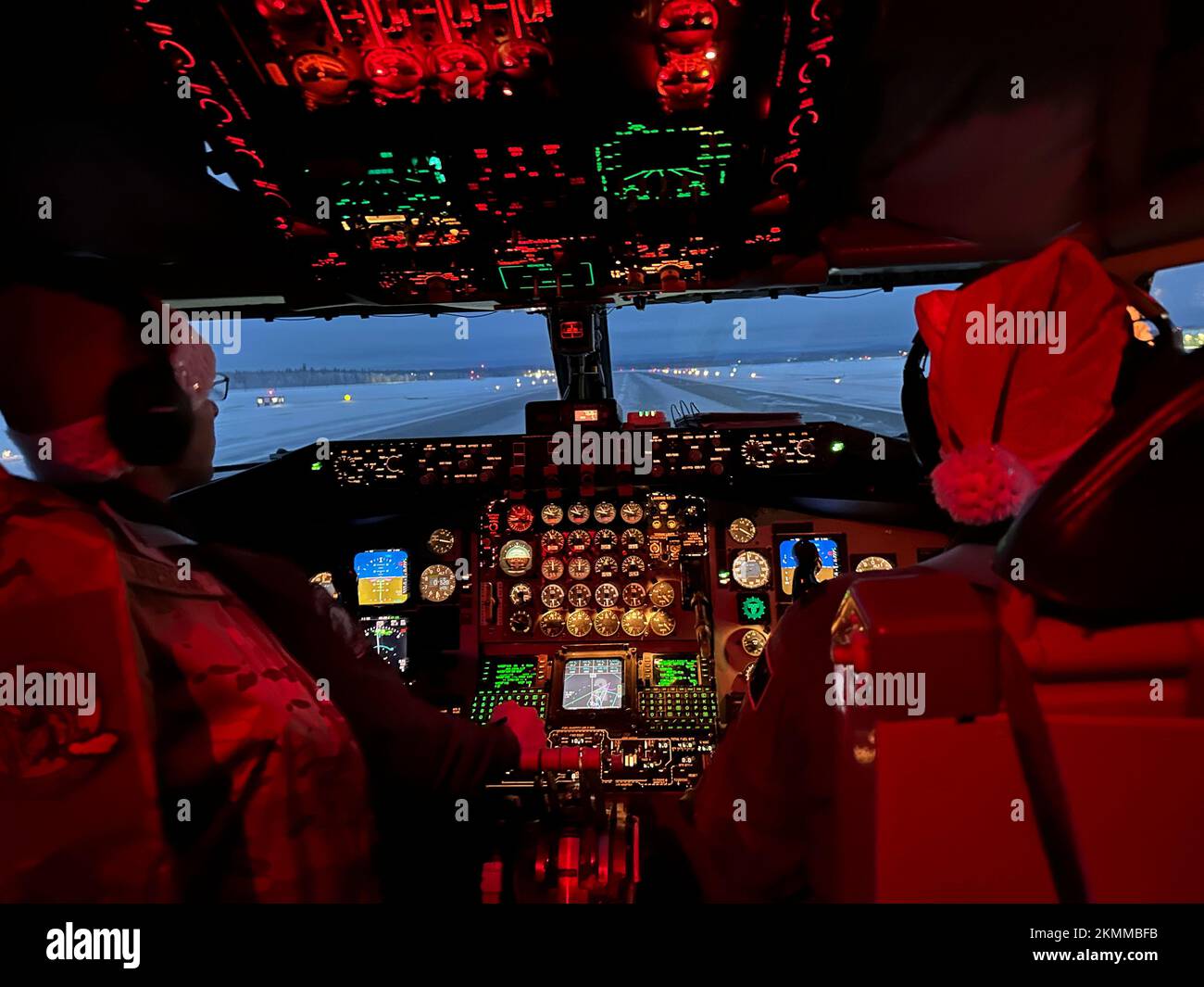 Alaska Air National Guard Maj. Jeff Boesche, left, and Capt. Cory ...