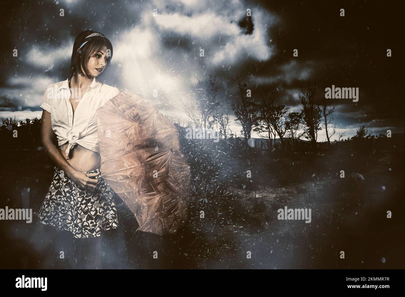 Storm passing metaphor hi-res stock photography and images - Alamy