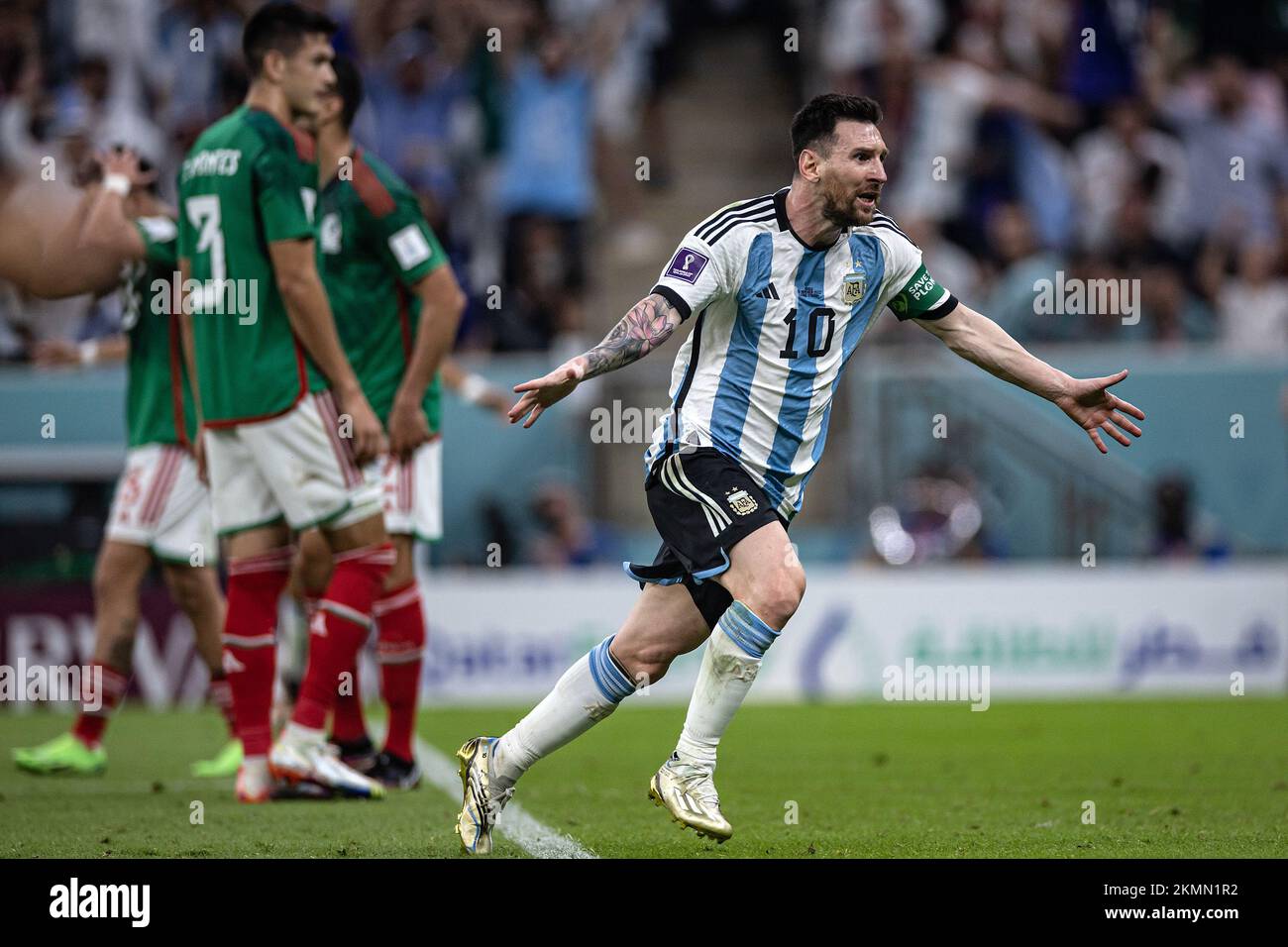 Qatar - Al-Wakrah - 11/26/2022 - WORLD CUP 2022, ARGENTINA X MEXICO ...