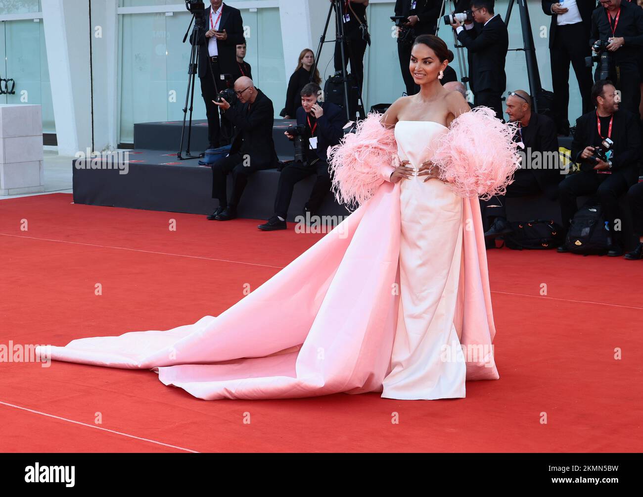 Venice 79, Argentina, 1985Â Red carpetÂ In photo: Guest Where: Lido di ...