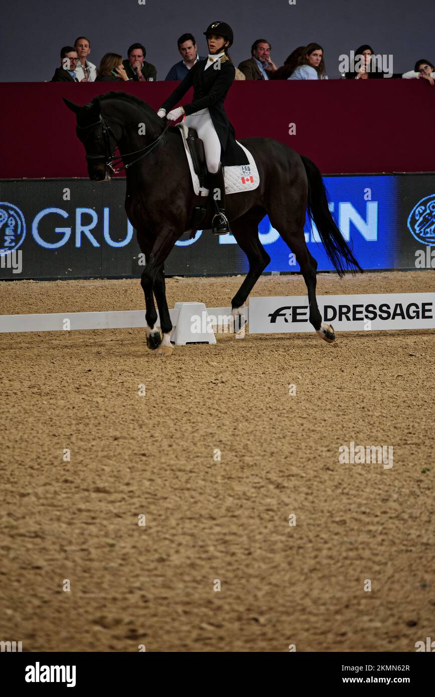 IFEMA, Madrid, Spain. 26th Nov, 2022. Madrid Horse Week 2022, FEI ...