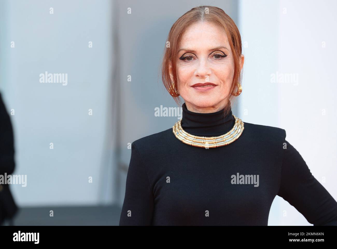 Venice 79, Argentina, 1985Â Red carpetÂ In photo: Isabelle Huppert ...