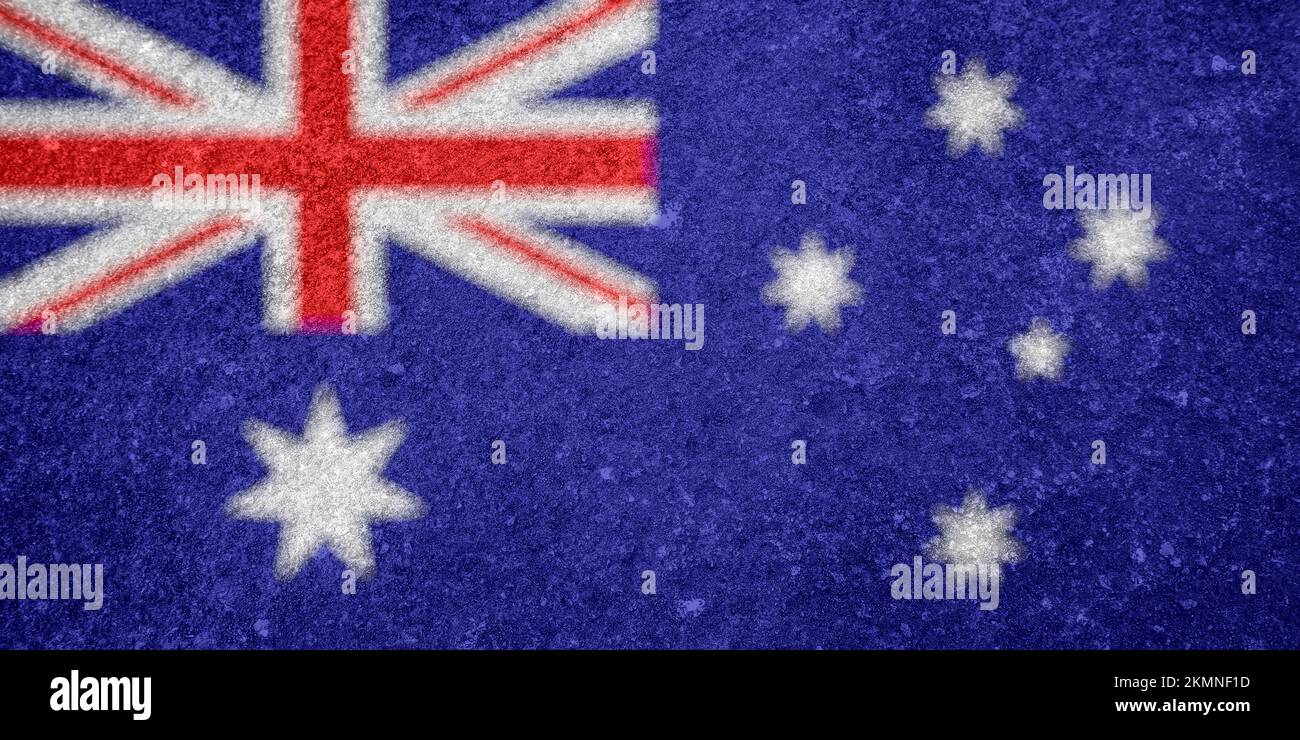 australian flag texture as background Stock Photo - Alamy