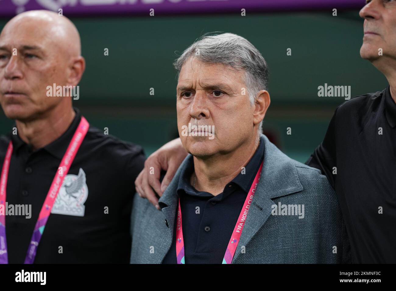 Lusail, Qatar. 26th Nov, 2022. Gerardo Martino head coach (MEX ...