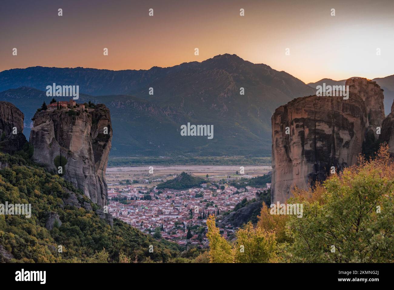The Holy Trinity Monastery (Agia Triada) at Meteora is one of the most ...