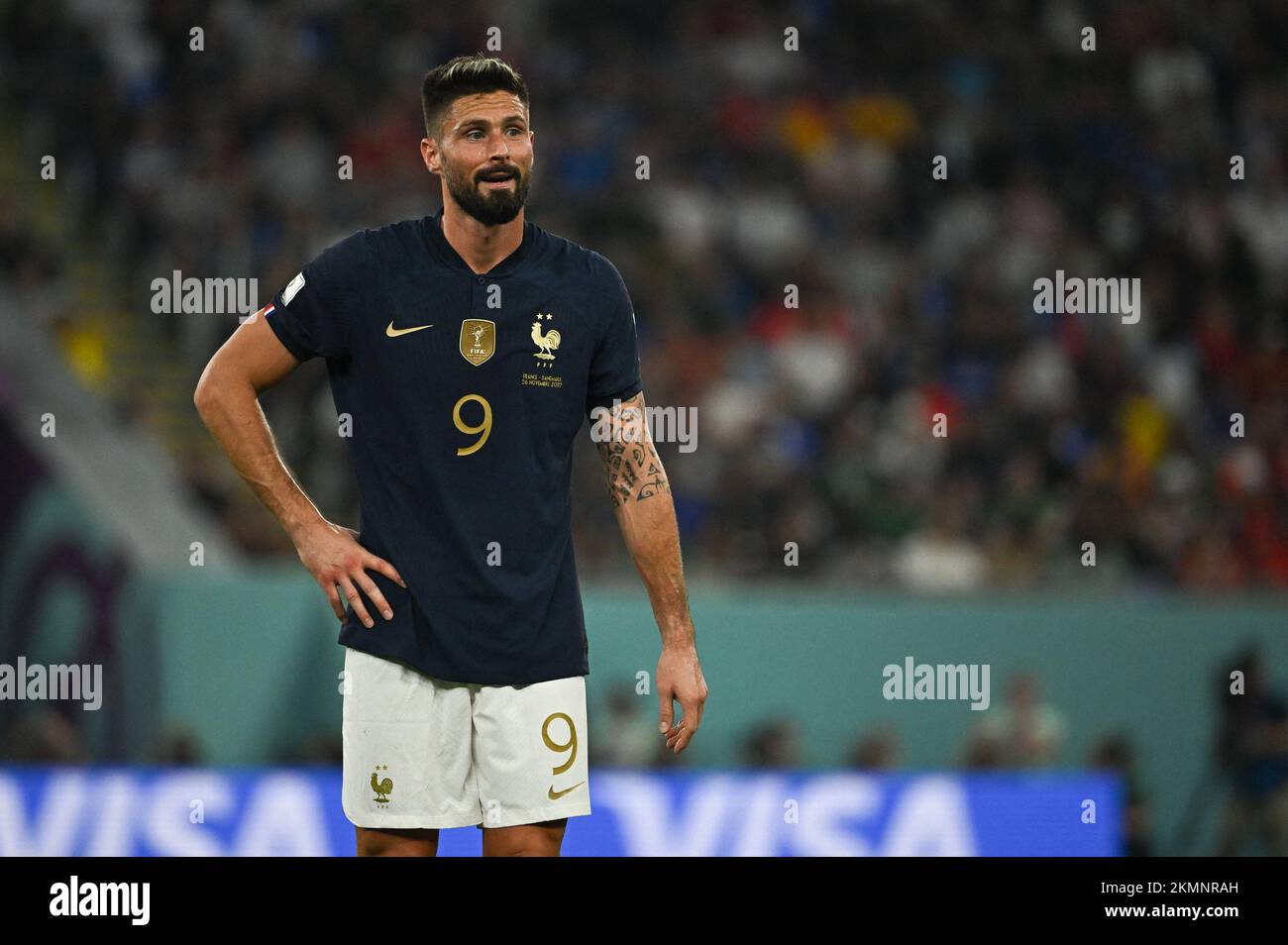 Olivier Giroud of France during France v Danemark match of the Fifa ...