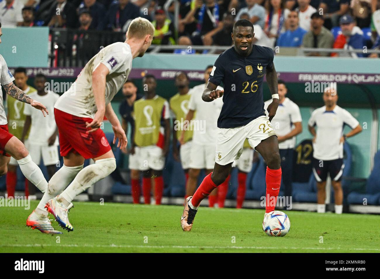Marcus Thuram of France during France v Danemark match of the Fifa ...