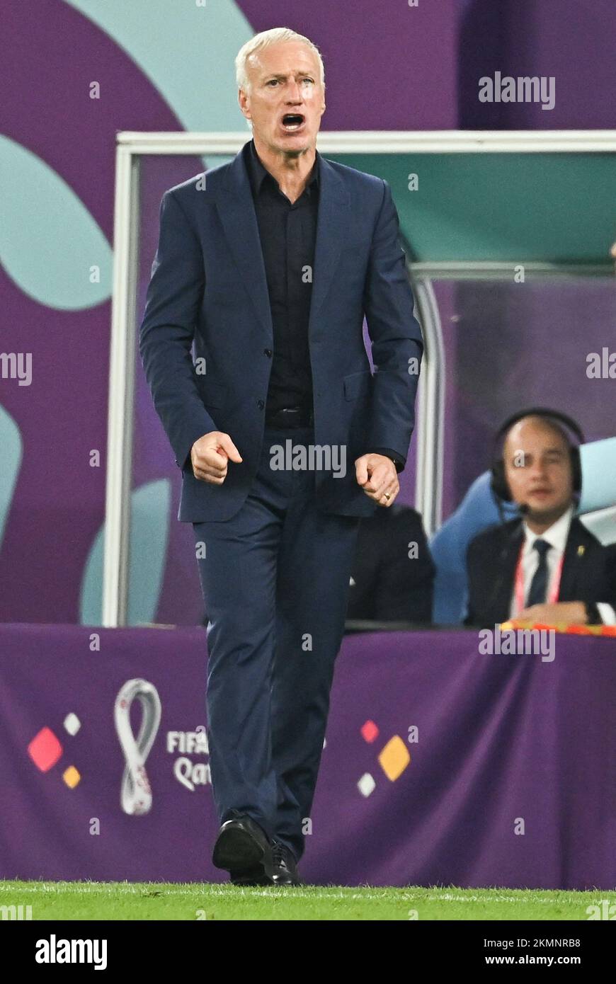 French Coach Didier Deschamps during France v Danemark match of the ...