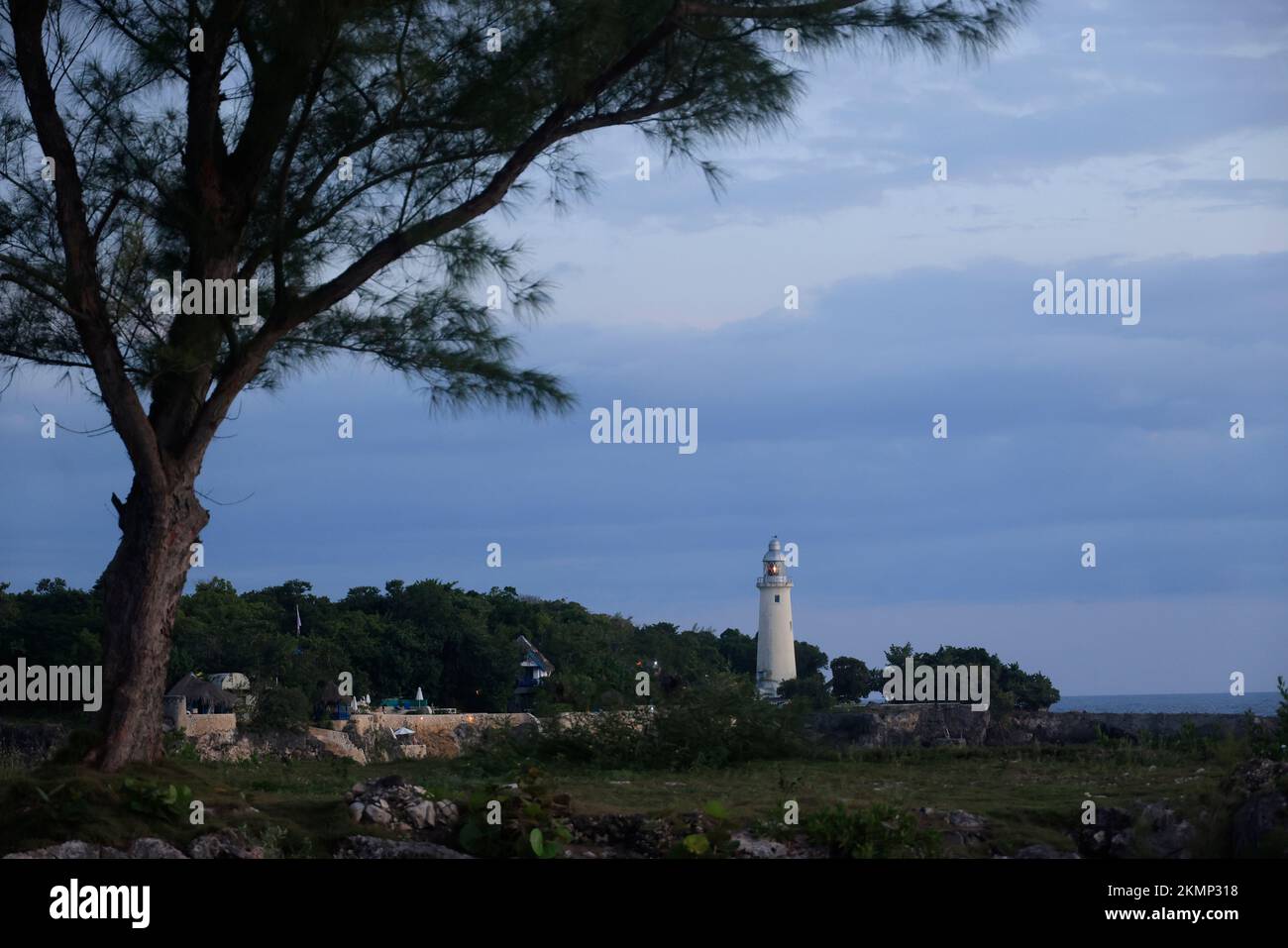 THe Lighthouse of Negril, Jamaica, Caribbean, Middle America Stock ...