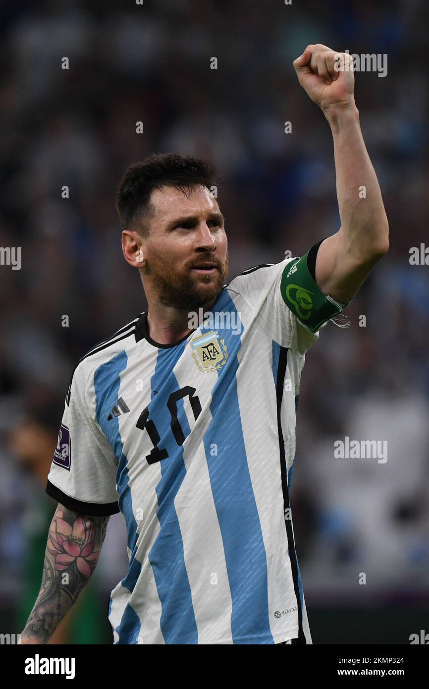 DOHA (QATAR), 26/11/2022 - WORLD CUP/ARGENTINA vs MEXICO - Goal by ...