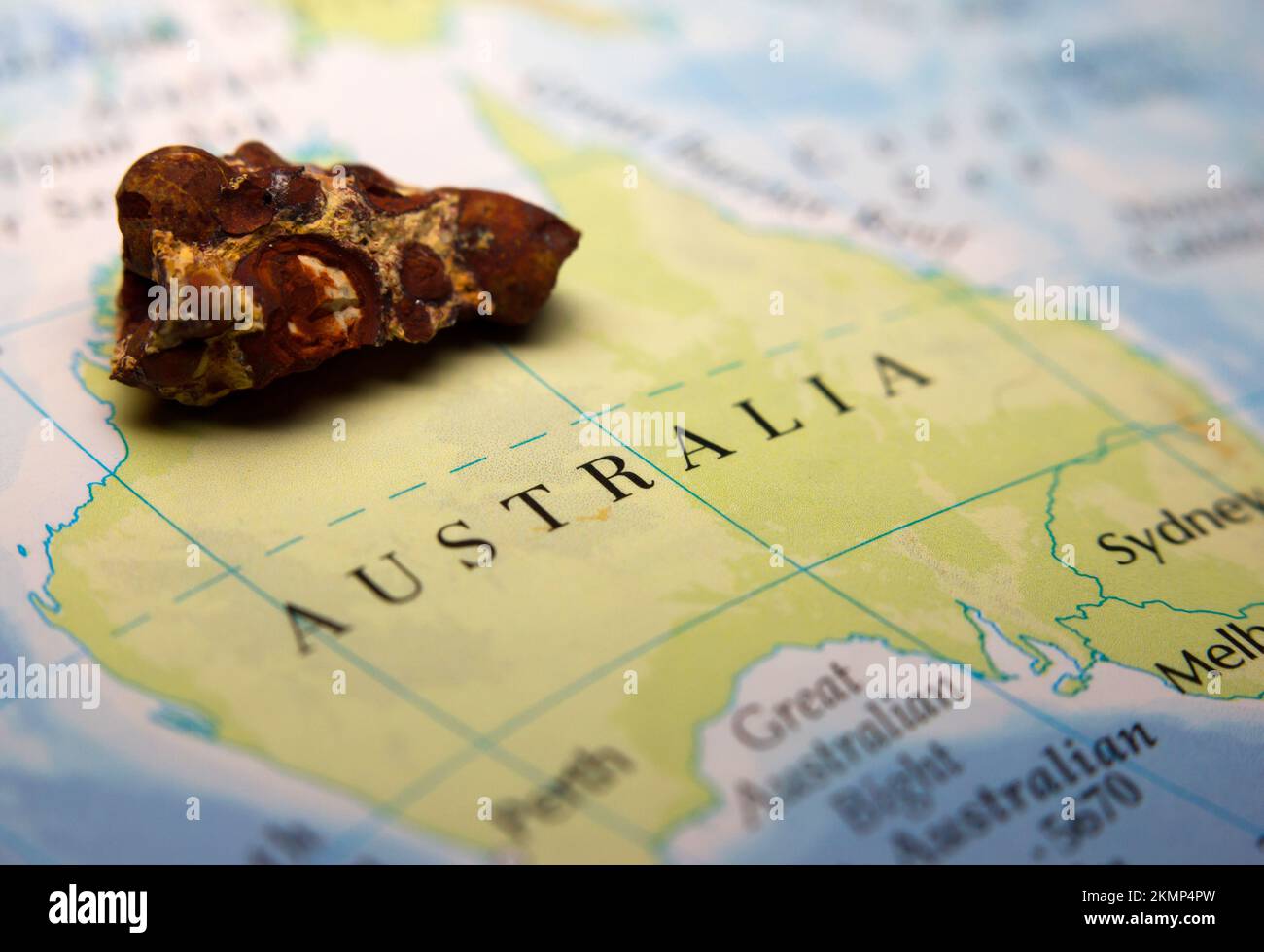 Australia mining map hi-res stock photography and images - Alamy