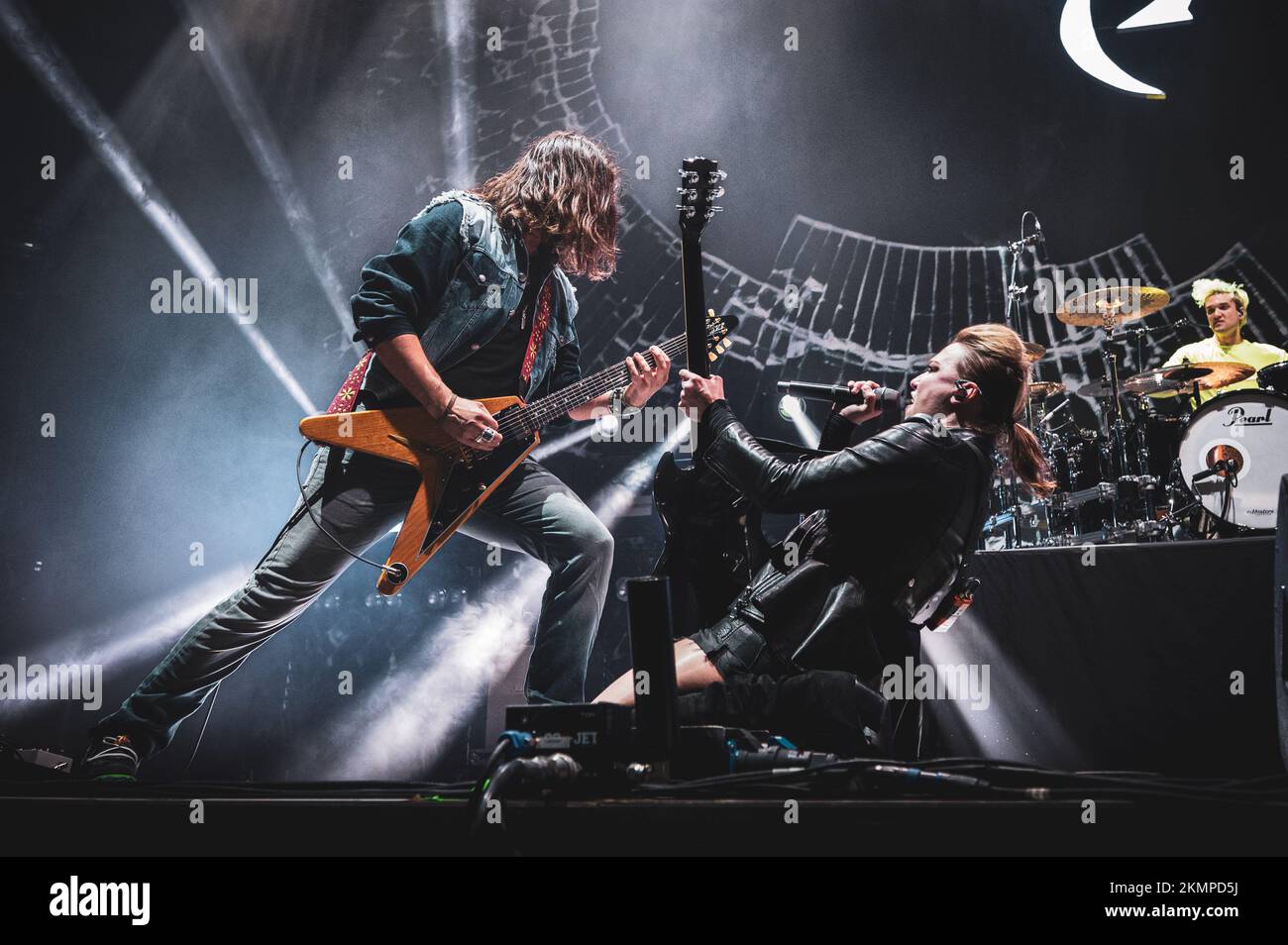 ITALY, MILAN, NOVEMBER 25TH 2022: The American guitarist Joe Hottinger ...