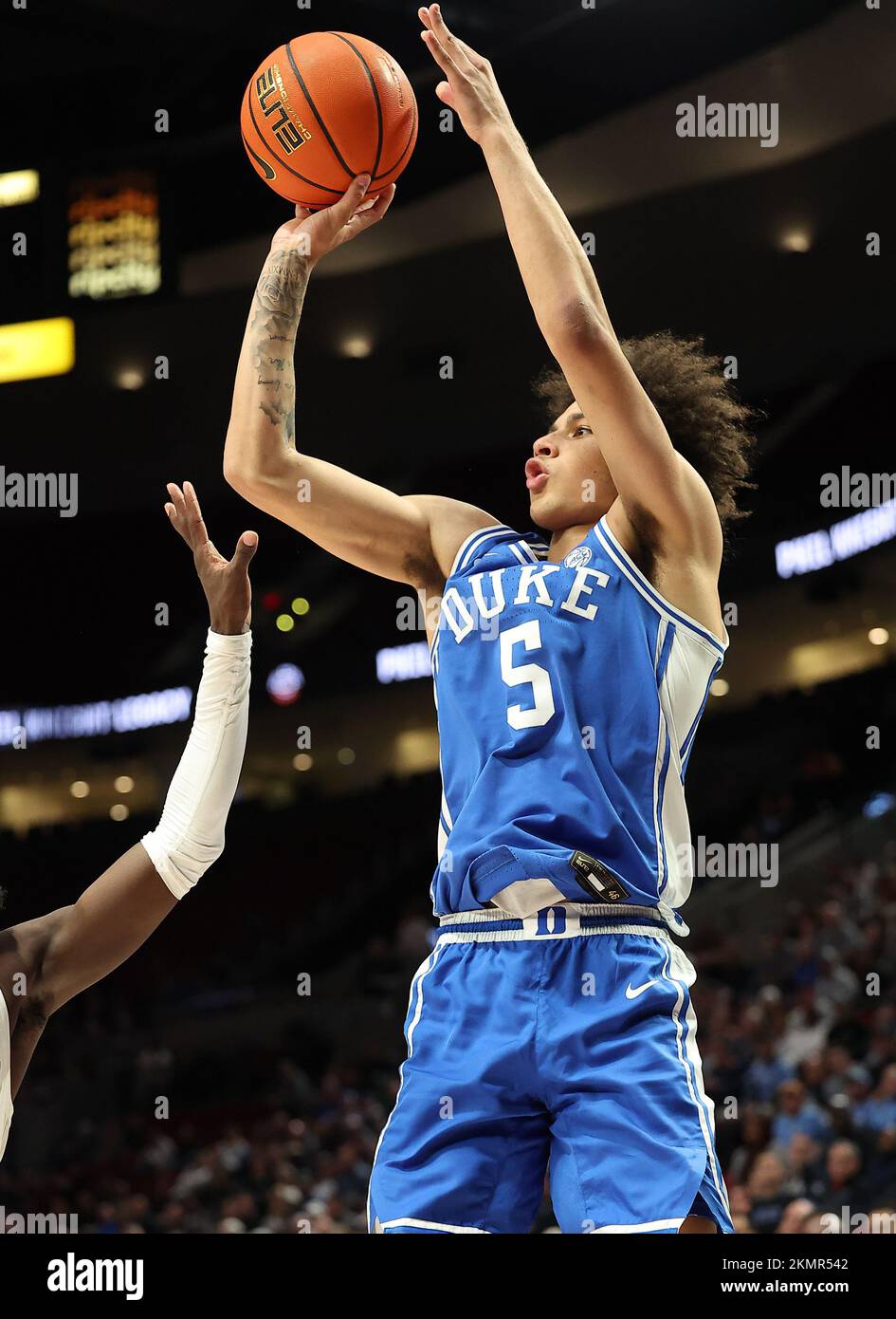 November 25, 2022: Duke Blue Devils guard Tyrese Proctor (5) during the ...