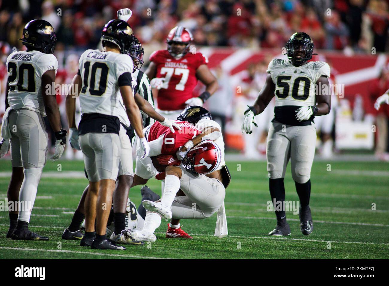 Bloomington, United States. 26th Nov, 2022. Indiana Hoosiers wide ...