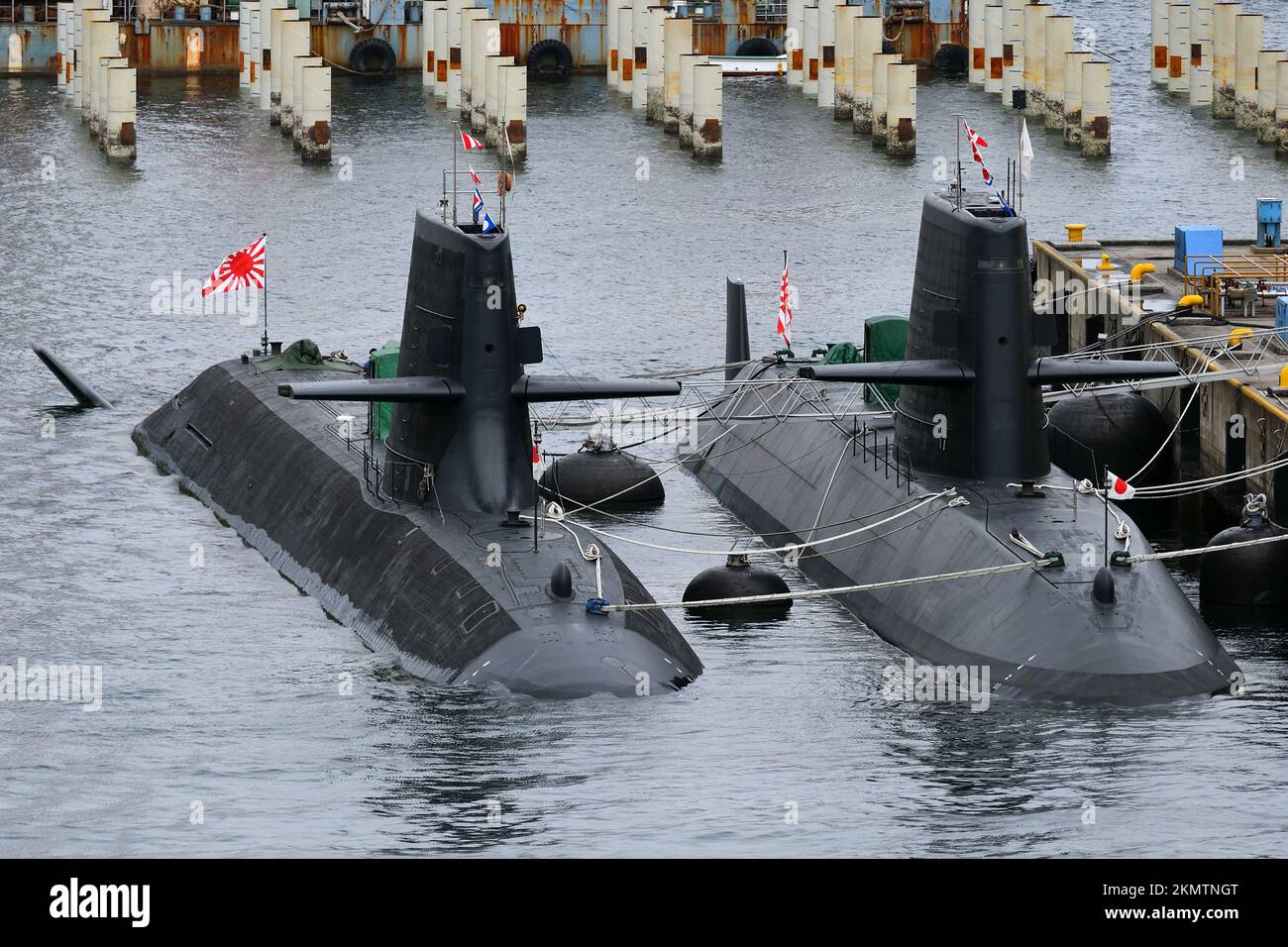 Kanagawa Prefecture Japan September 05 2021 Japan Maritime Self Defense Force Sōryū Class