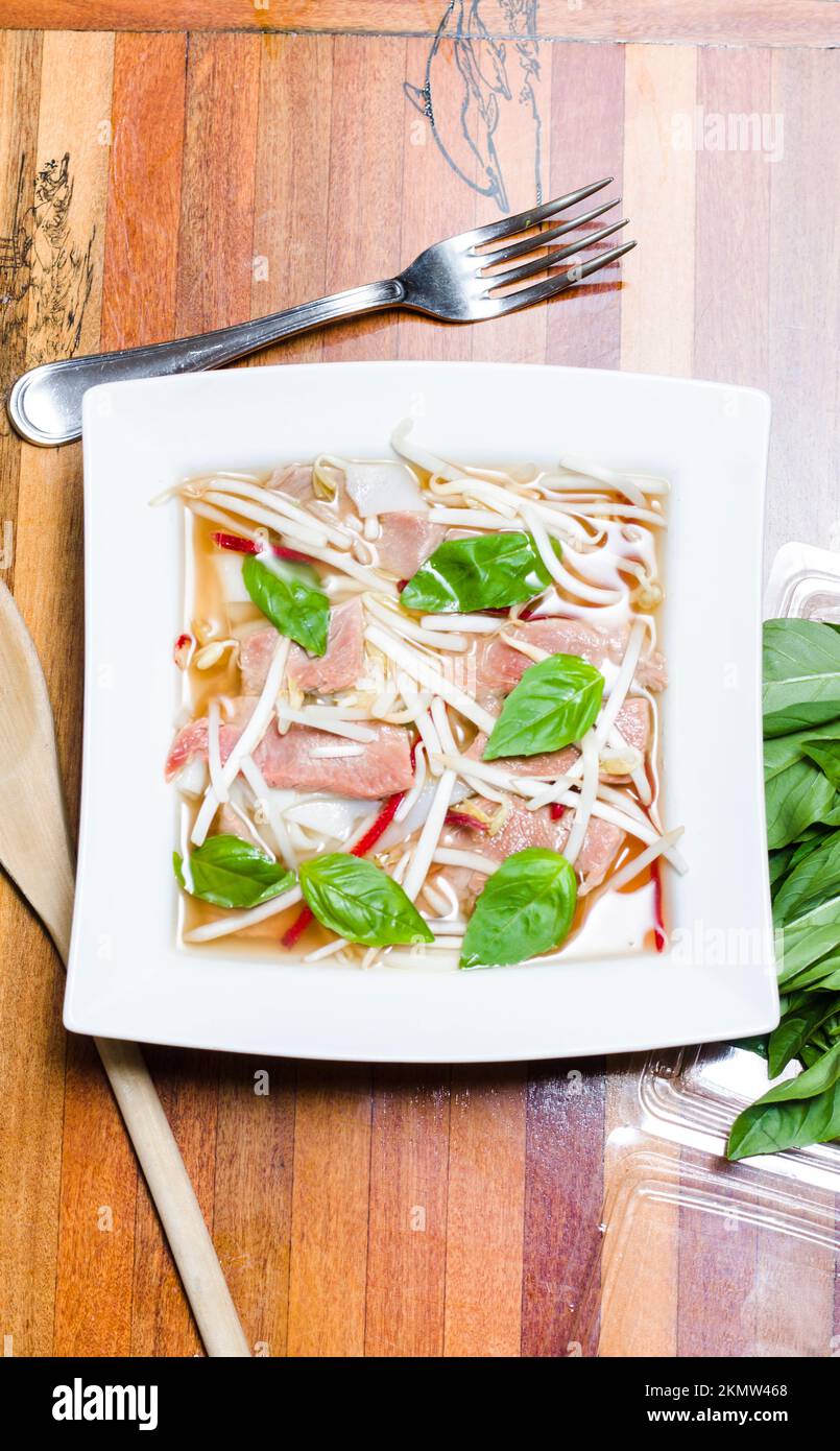 Rice noodle into strips hi-res stock photography and images - Alamy