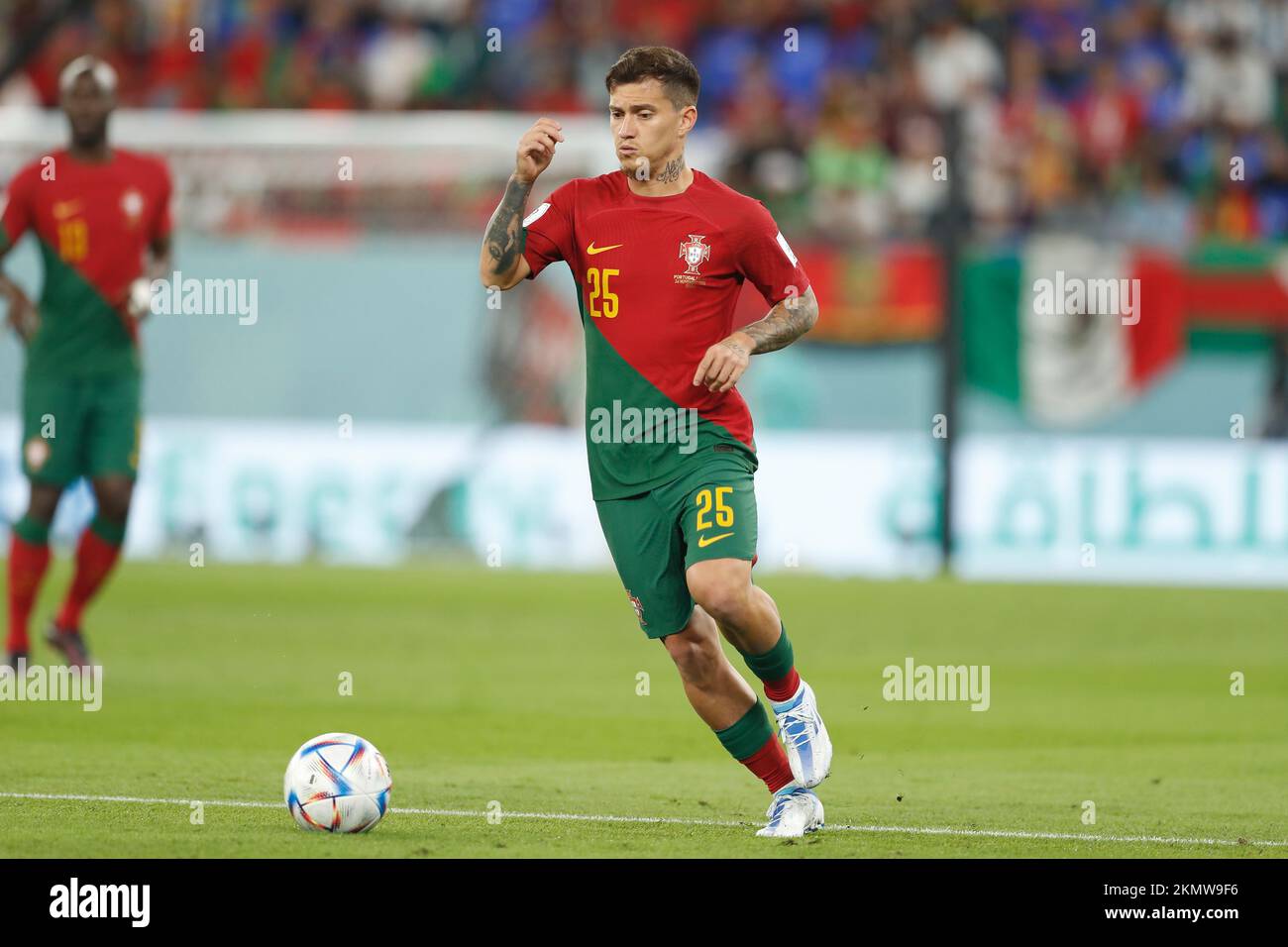 Doha, Qatar. 24th Nov, 2022. Otavio (POR) Football/Soccer : FIFA World Cup Qatar 2022 Group ...