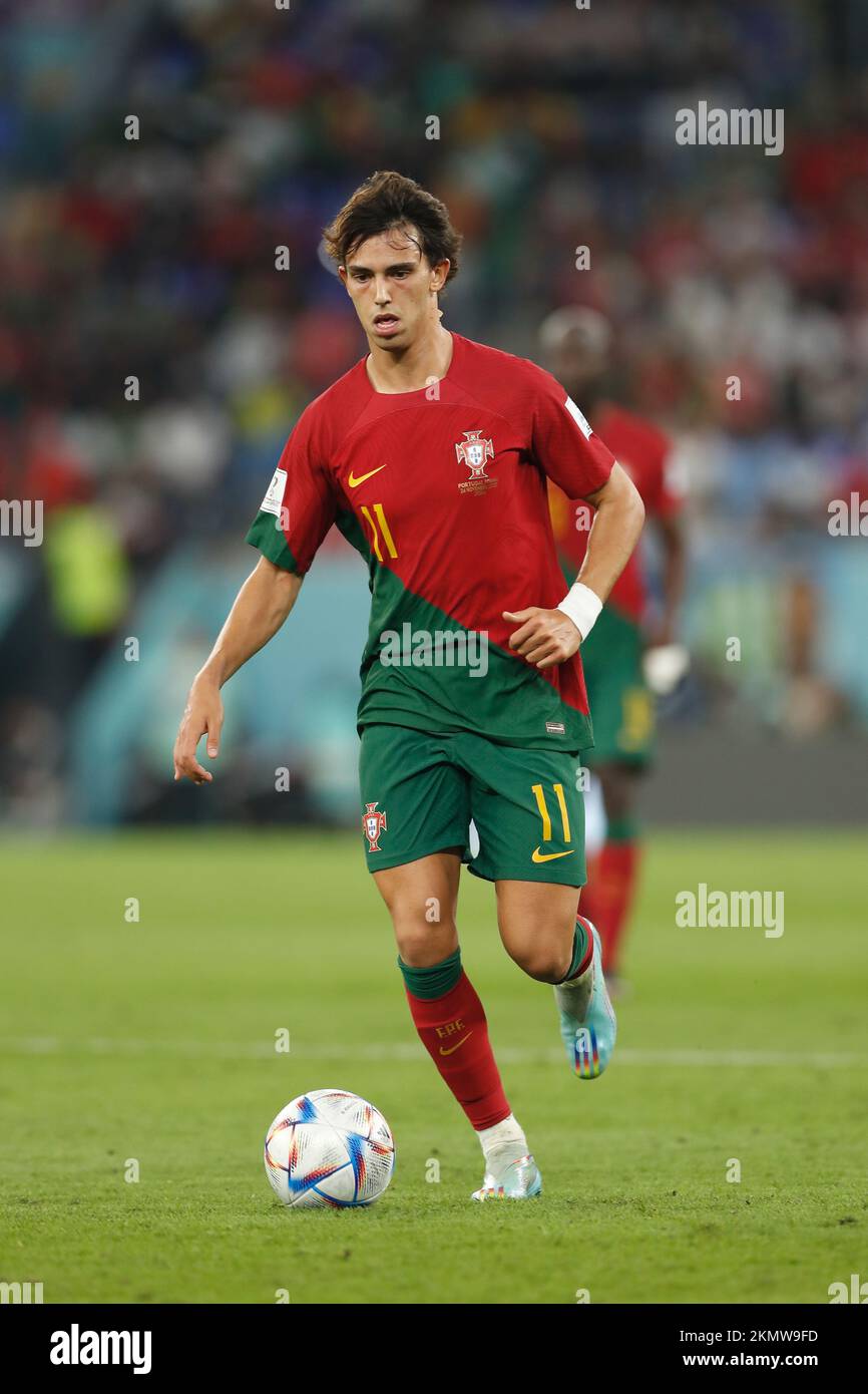 Doha, Qatar. 24th Nov, 2022. Joao Felix (POR) Football/Soccer : FIFA ...