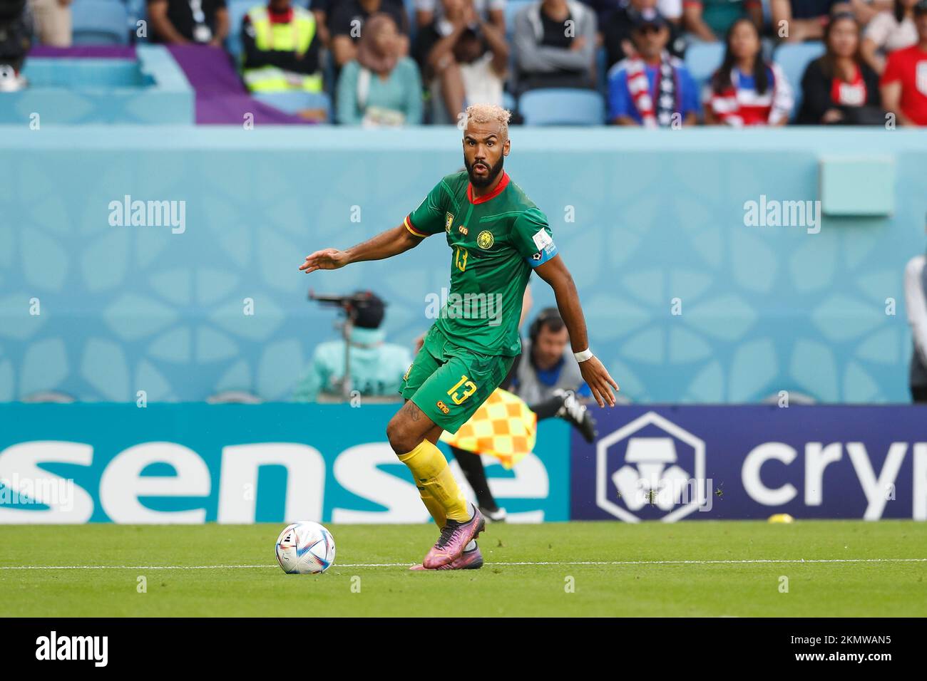 Al Wakrah, Qatar. 24th Nov, 2022. Eric Maxim Choupo-Moting (CMR ...