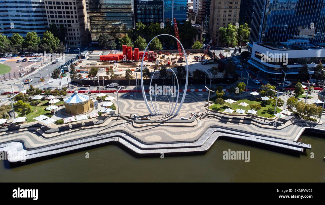 Elizabeth Quay, The Esplanade, Perth, WA, Australia Stock Photo - Alamy