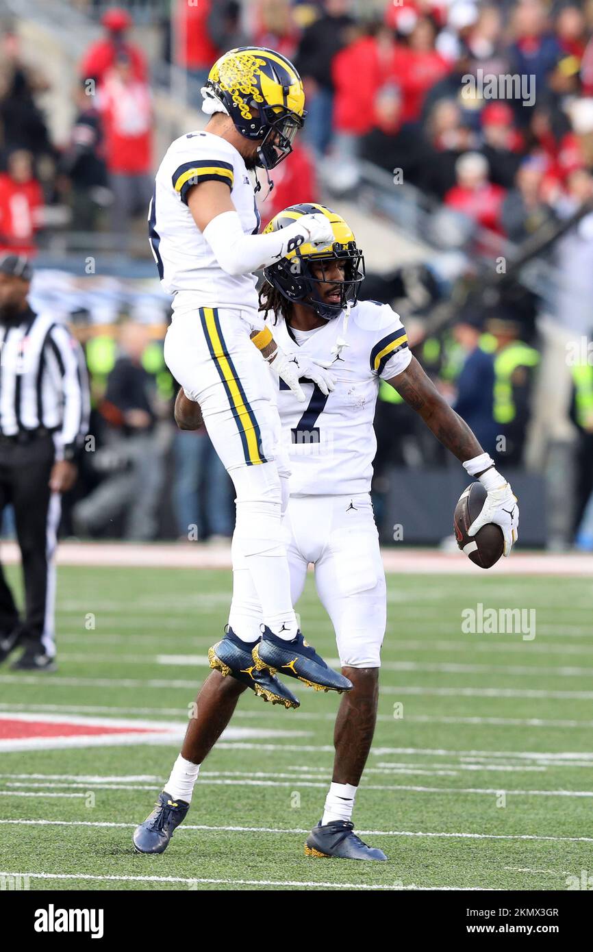 Columbus, United States. 26th Nov, 2022. Michigan Wolverines Donovan ...