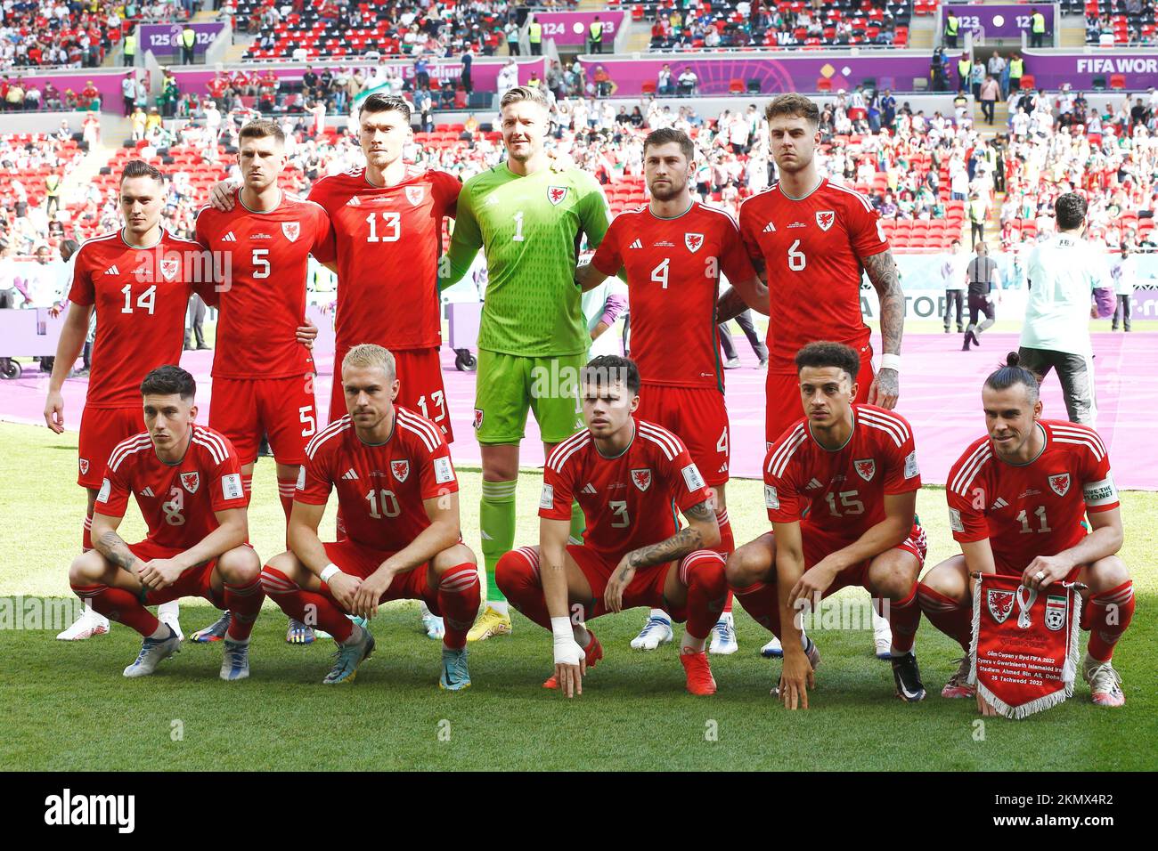 Wales football team qatar 2022 hi-res stock photography and images - Alamy