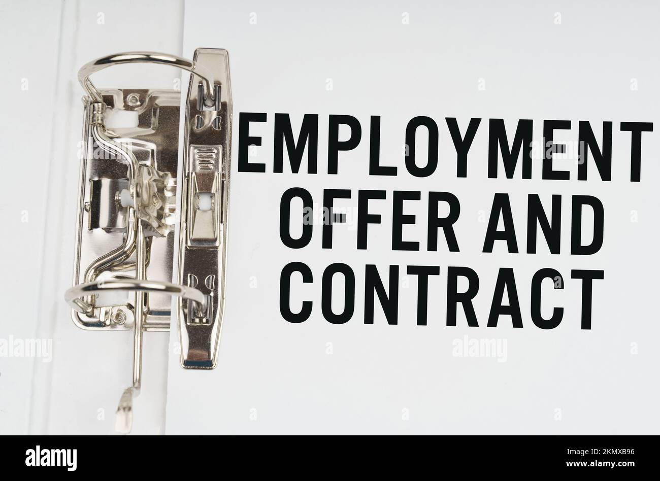 Finance and economics concept. In the folder under a paper clip there ...