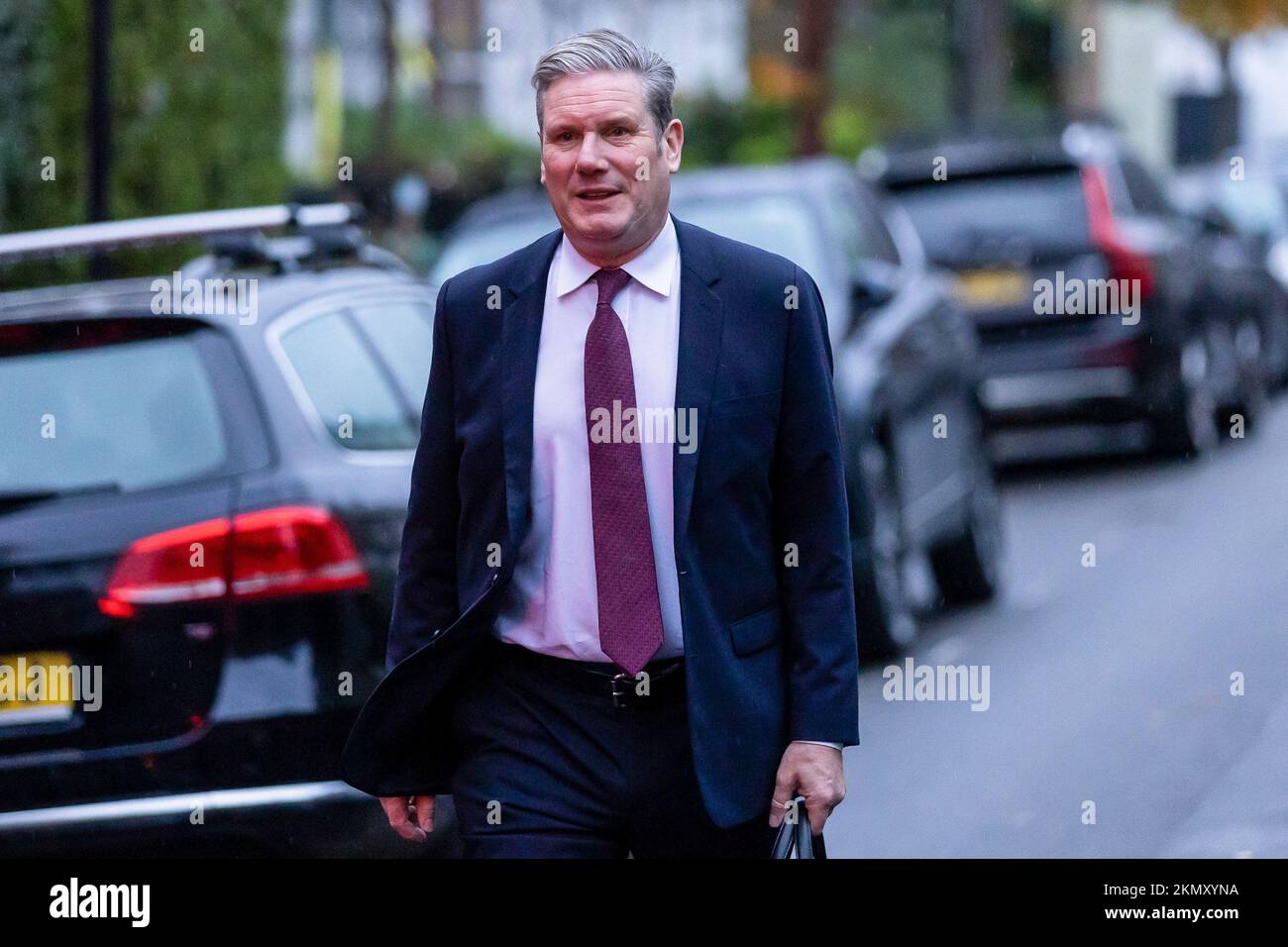 London, UK. 23rd Nov, 2022. Leader of the Labour Party Keir Starmer ...