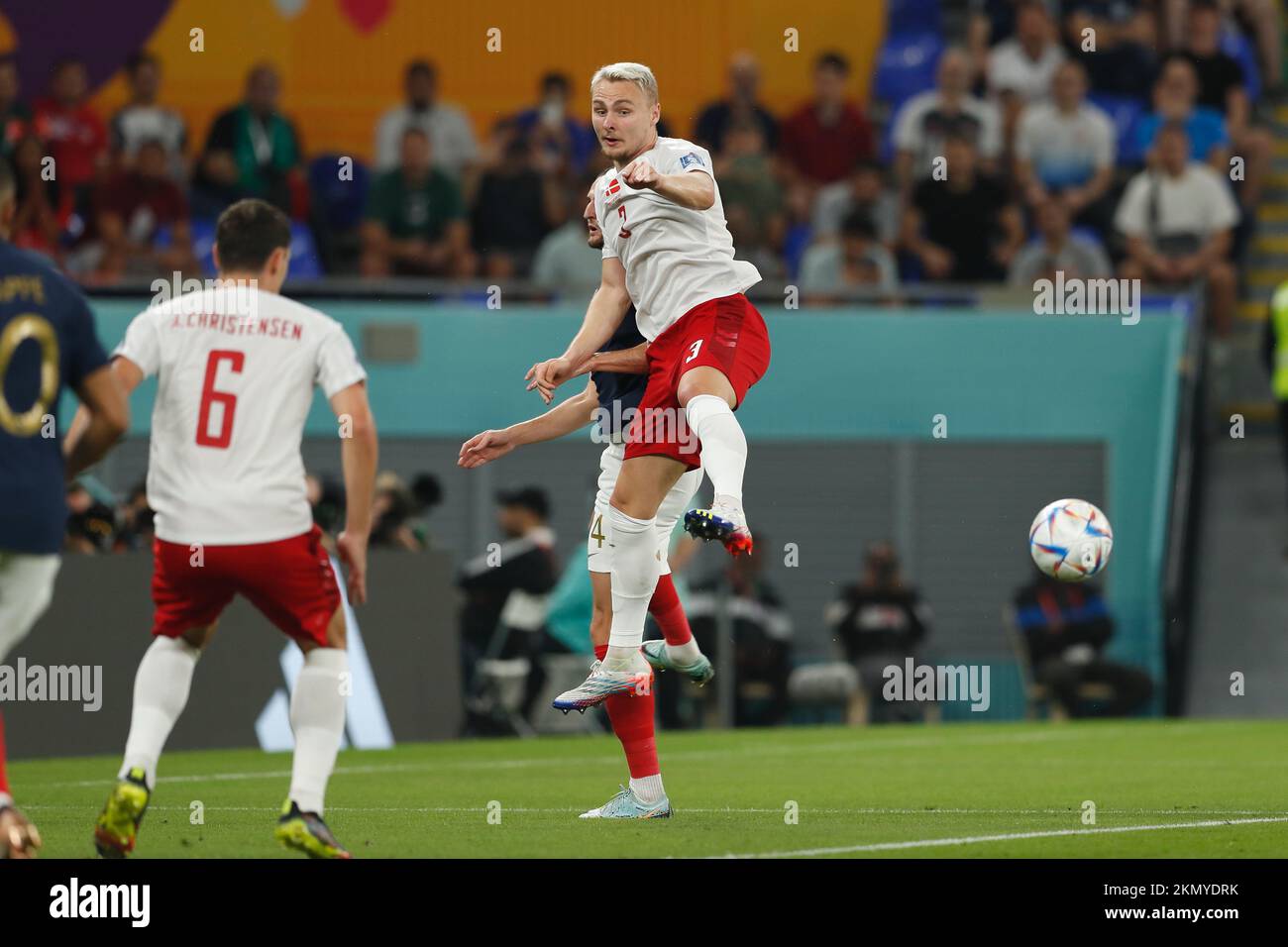 Doha, Qatar. 26th Nov, 2022. Victor Nelsson (DEN) Football/Soccer ...