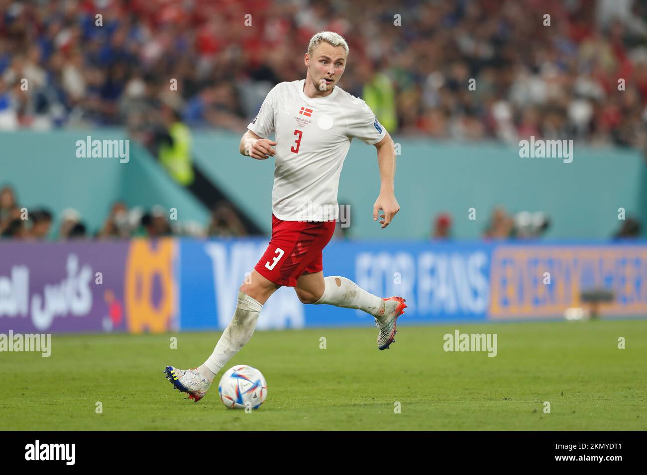 Doha, Qatar. 26th Nov, 2022. Victor Nelsson (DEN) Football/Soccer ...