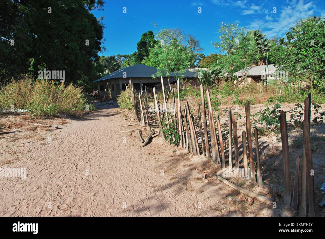Small village in Casamance area, Senegal, West Africa Stock Photo - Alamy