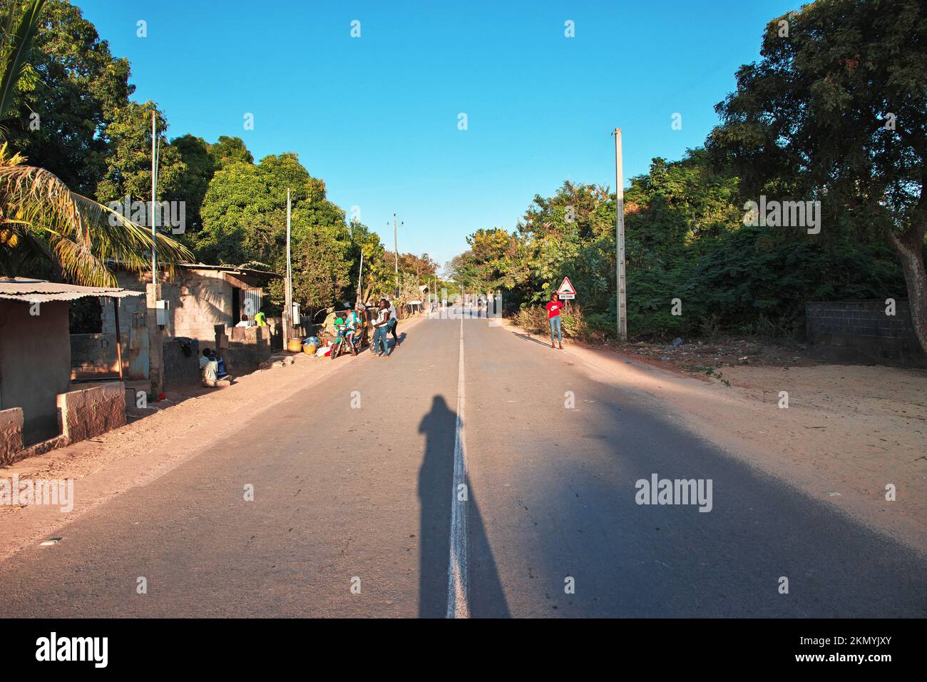 Senegal rural road hi-res stock photography and images - Alamy