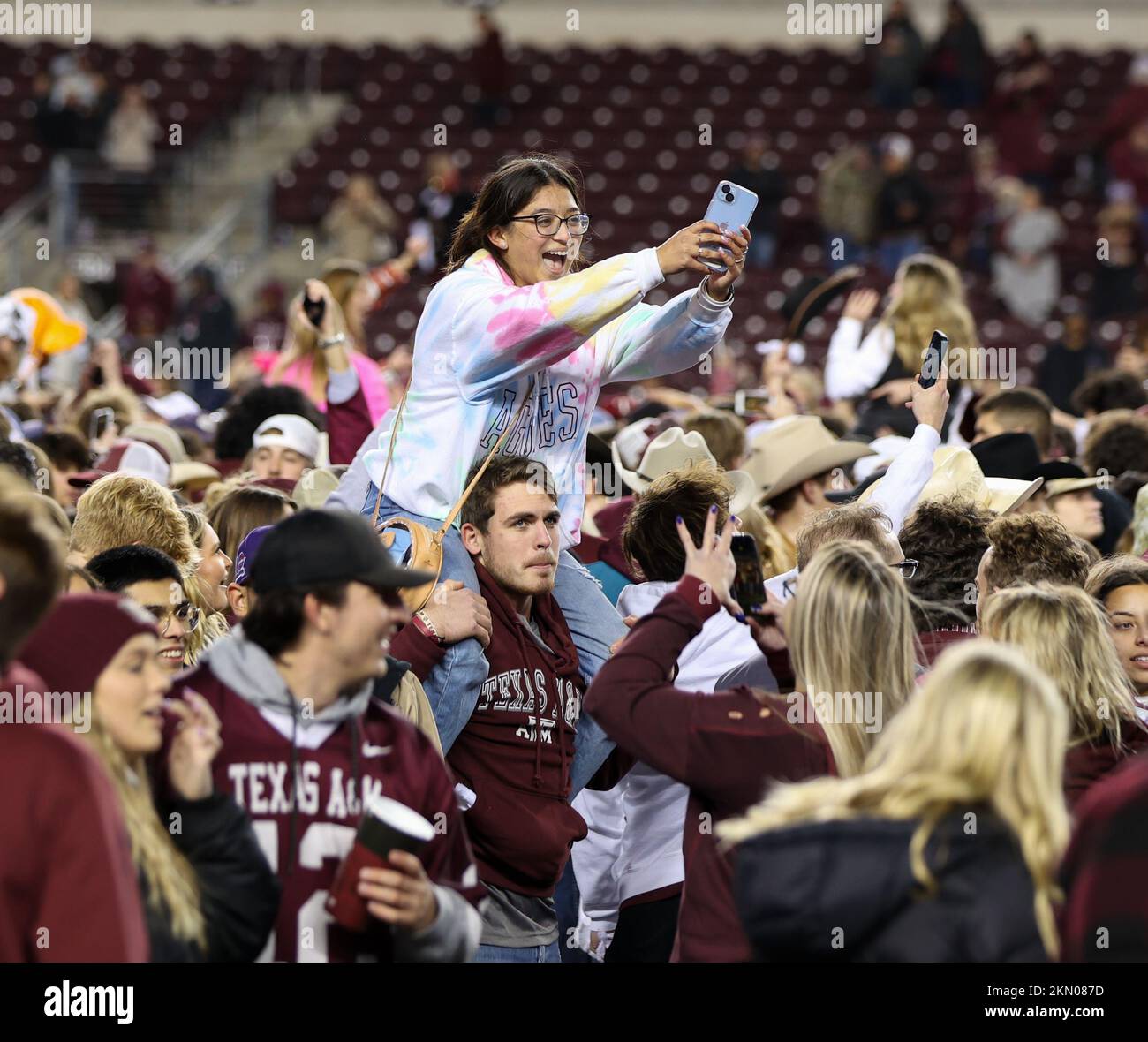 Texas a&m fans hi-res stock photography and images - Alamy