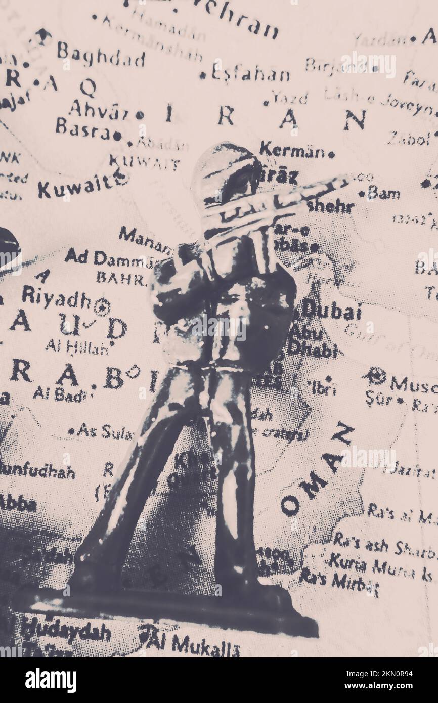 Vintage paper toy gun hi-res stock photography and images - Alamy