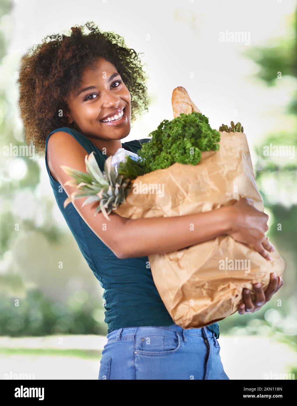 Everything she needs for her new and healthier diet. an attractive ...