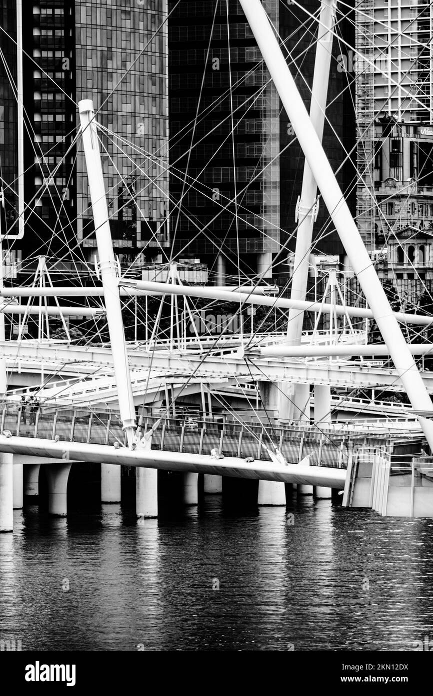 Brisbane public art Black and White Stock Photos & Images - Alamy