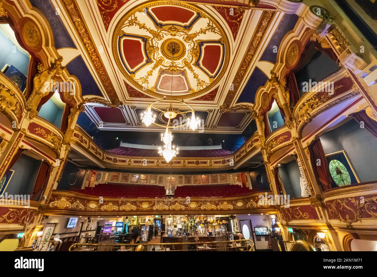 England, Kent, Tunbridge Wells, Interior View of The Opera House ...