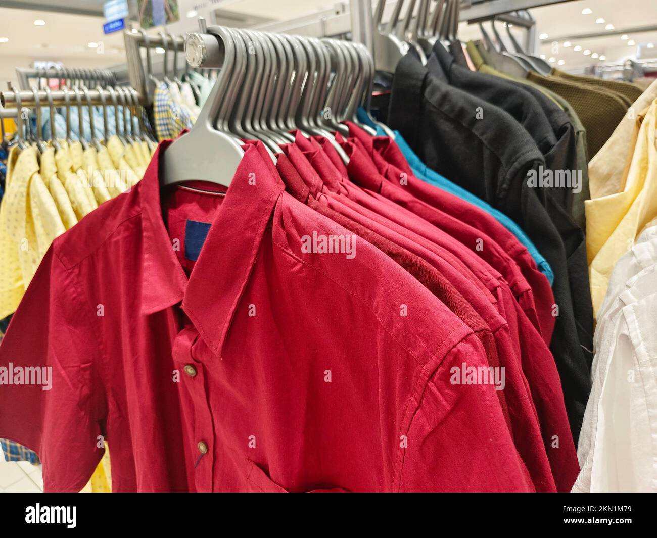 Indian clothes a hanger hi-res stock photography and images - Alamy