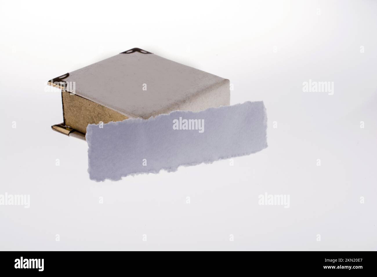 Torn paper book on hi-res stock photography and images - Alamy