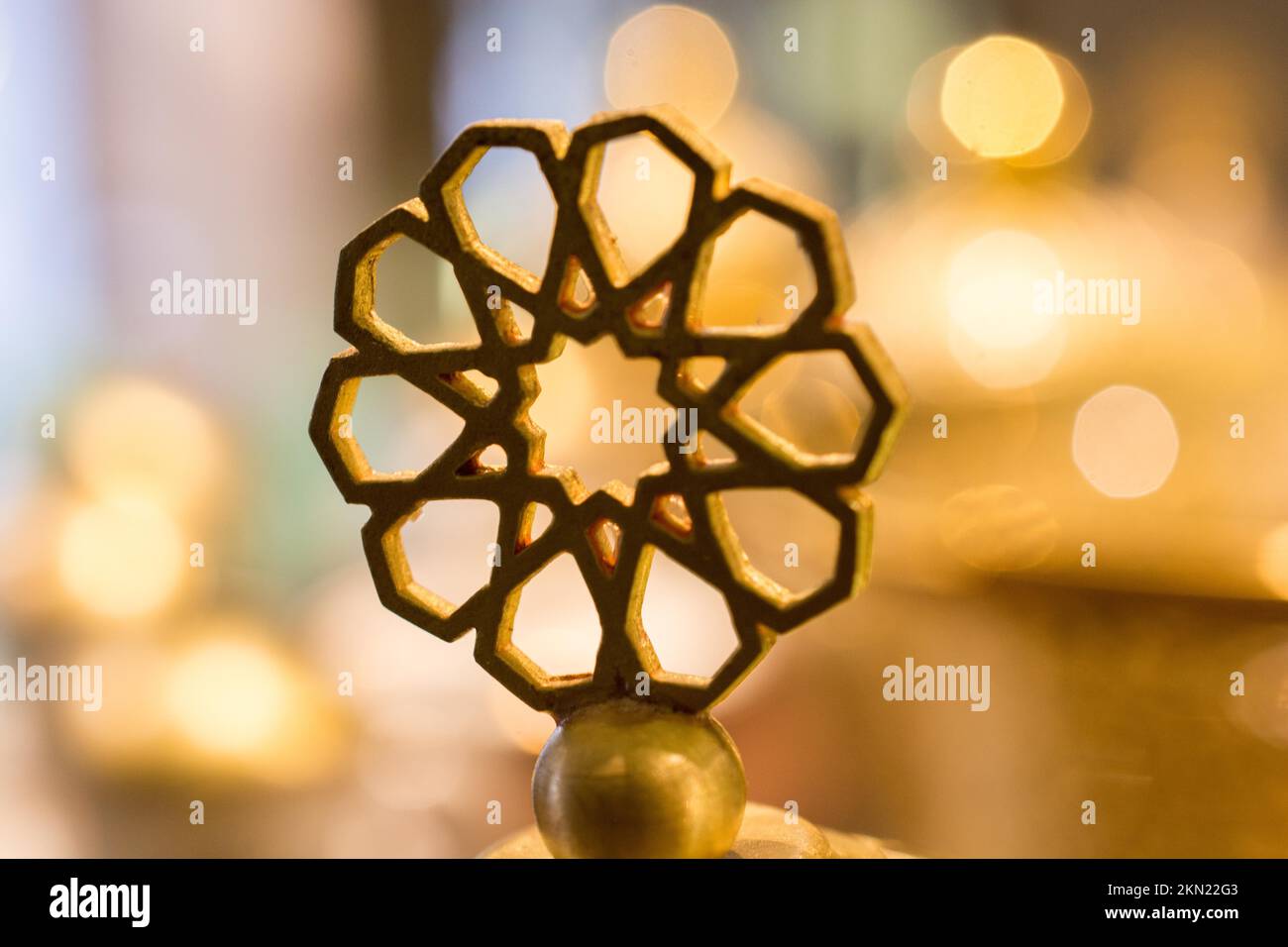 Ottoman Turkish art with geometric patterns in view Stock Photo - Alamy