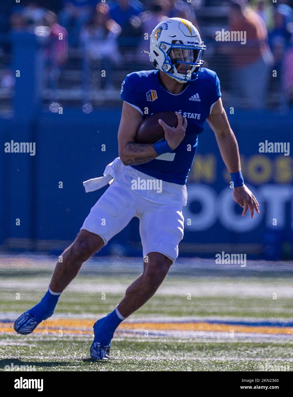 November 26 2022, San Jose, CA U.S.A. San Jose State quarterback Chevan ...