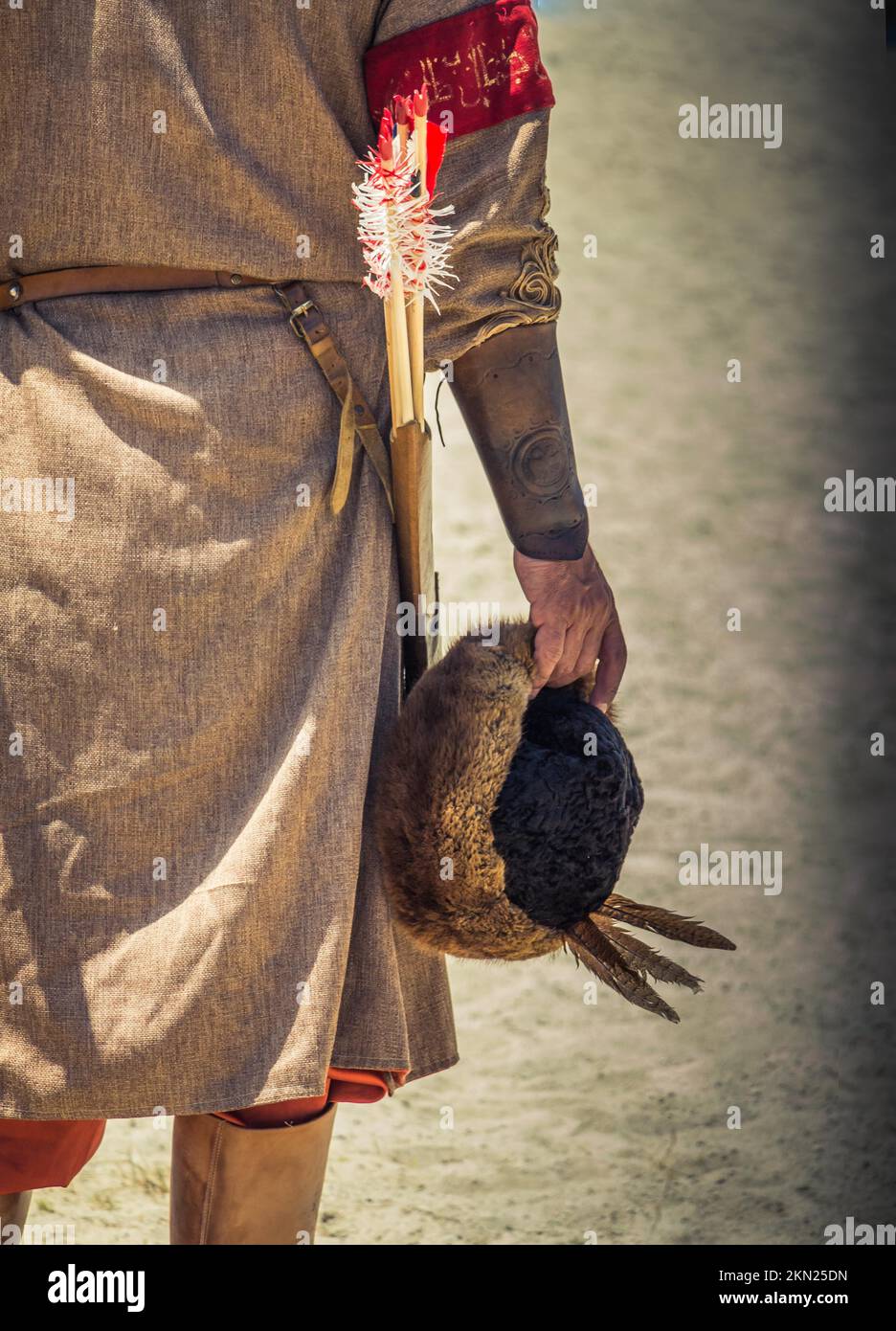Turkish man and horseman ethnic clothes examples Stock Photo - Alamy