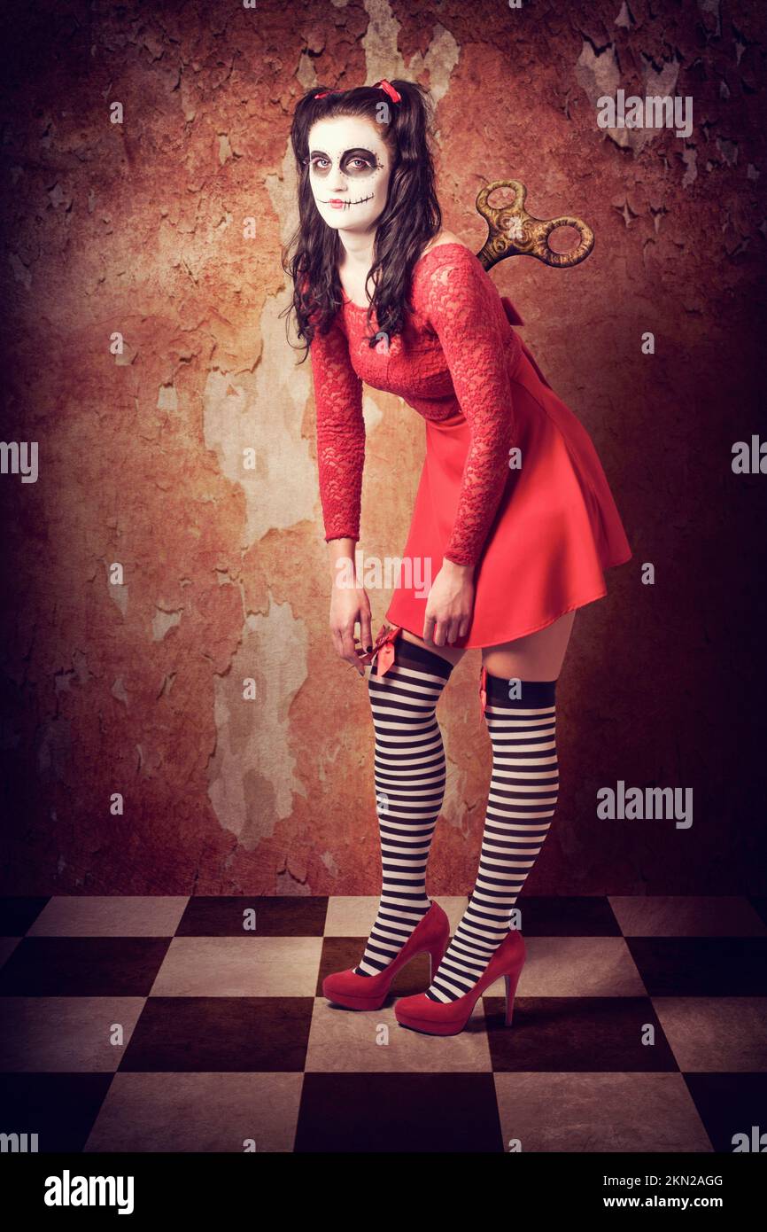 Weak female retro hi-res stock photography and images - Alamy