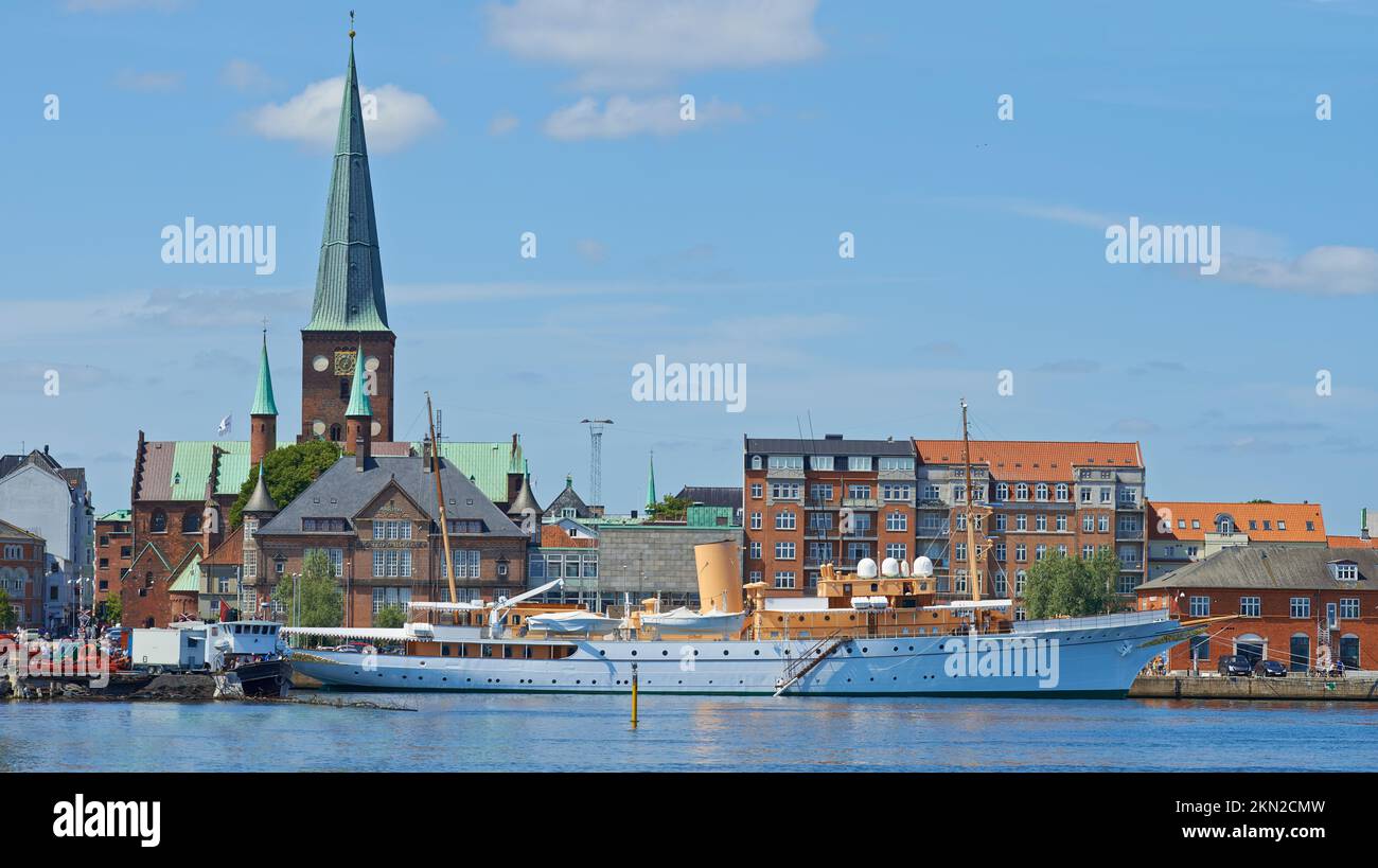 Her Danish Majestys Yacht Dannebrog (A540). The Danish Royal Ship - the ...