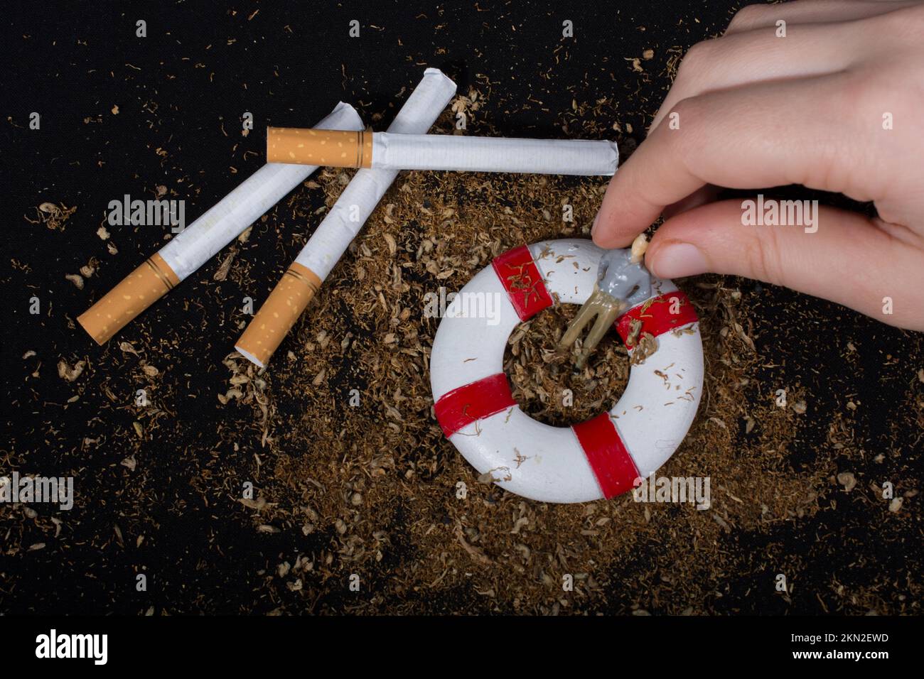 World No Tobacco Day poster for say no smoking concept Stock Photo - Alamy