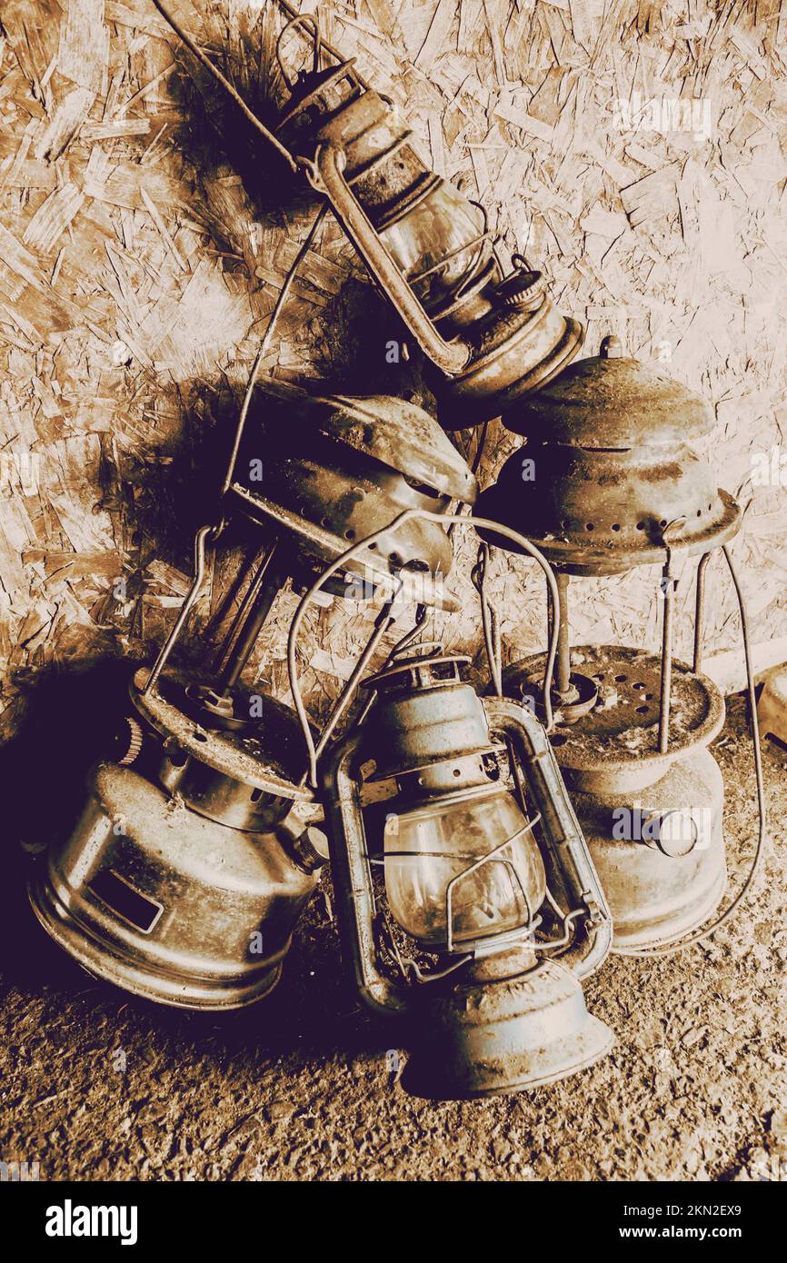 Pile of lamps hi-res stock photography and images - Alamy