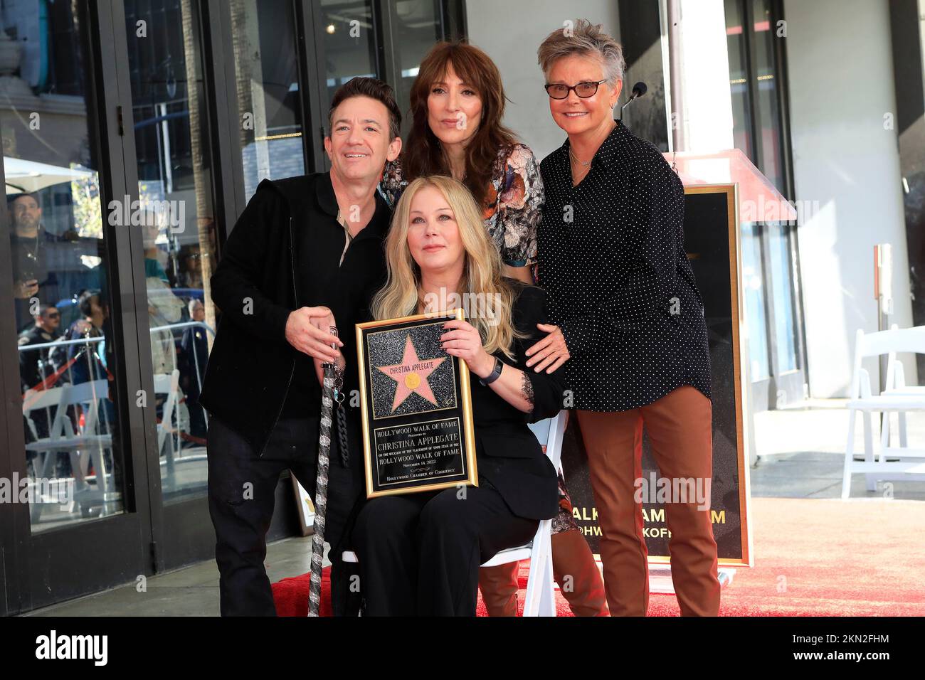 Los Angeles Nov 4 David Faustino Christina Applegate Katey Sagal