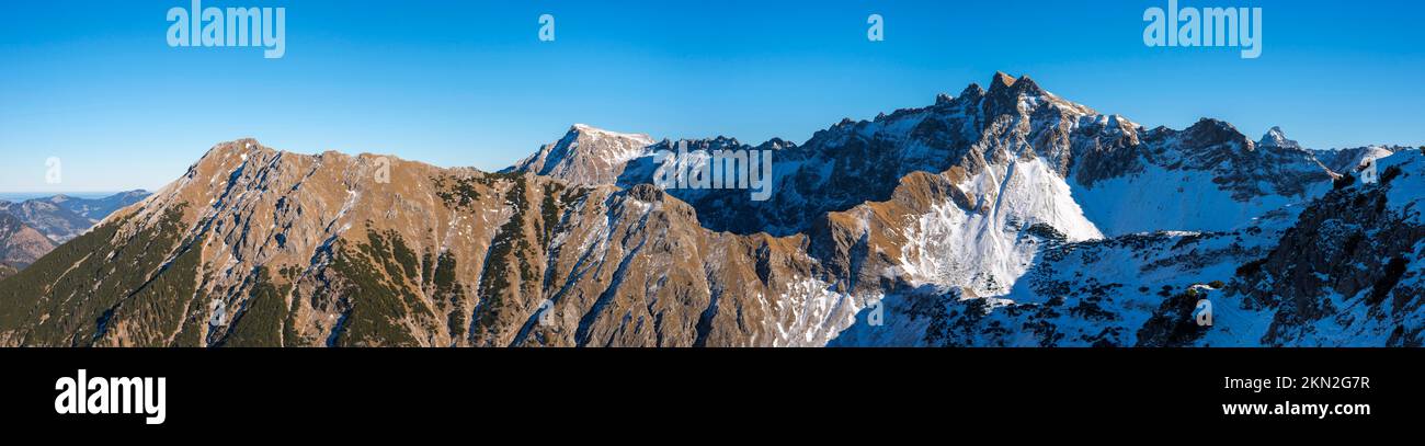 Grosser daumen and nebelhorn bavaria hi-res stock photography and ...